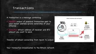 Bitcoin and blockchain_in_a_nutshell | PPT