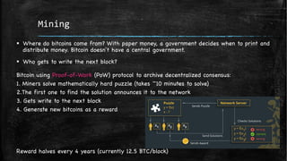 Bitcoin and blockchain_in_a_nutshell | PPT