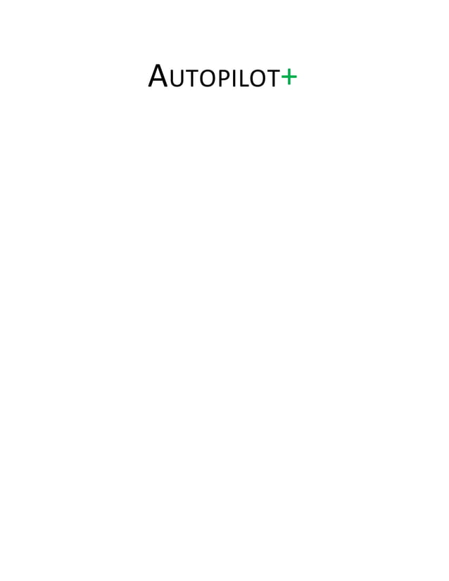 Bitcoin autopilot v1(5) | PDF