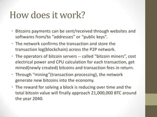 Bitcoin basics | PPT