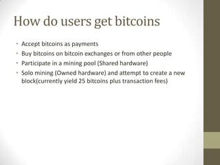 Bitcoin basics | PPT