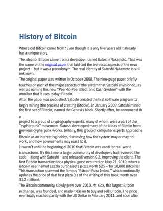 Bitcoin Beginner_ A Step By Step Guide To Buying, Selling And Investing ...