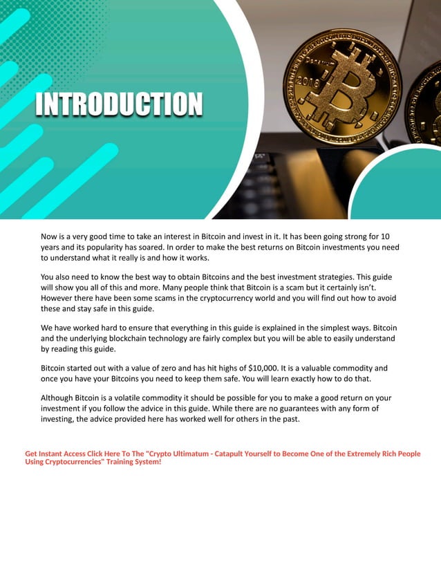 Bitcoin breakthrough training guide | PDF | Currencies | Economy
