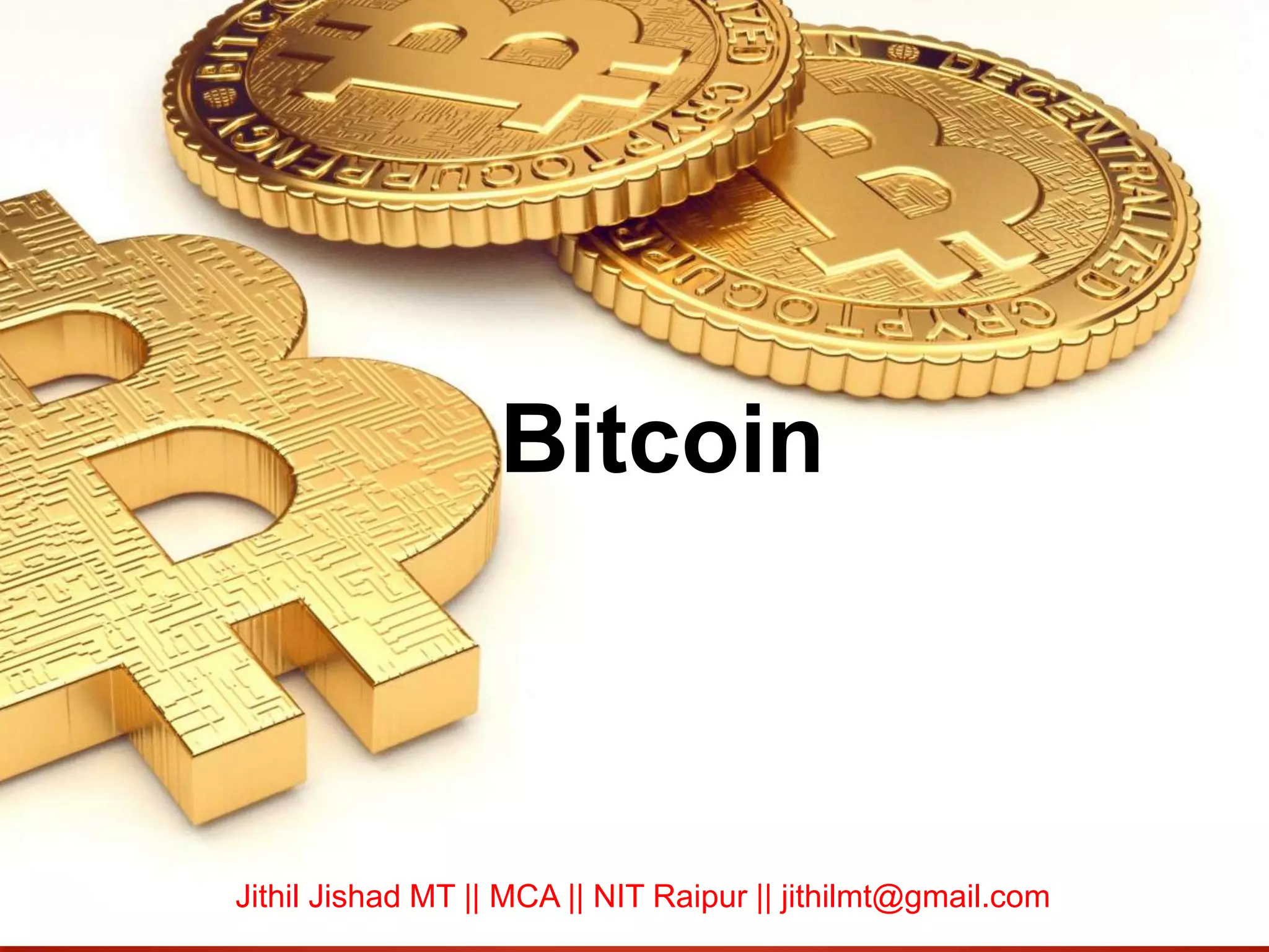 Bitcoin crypto currency | PPT