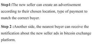 Bitcoin escrow script | PPTX