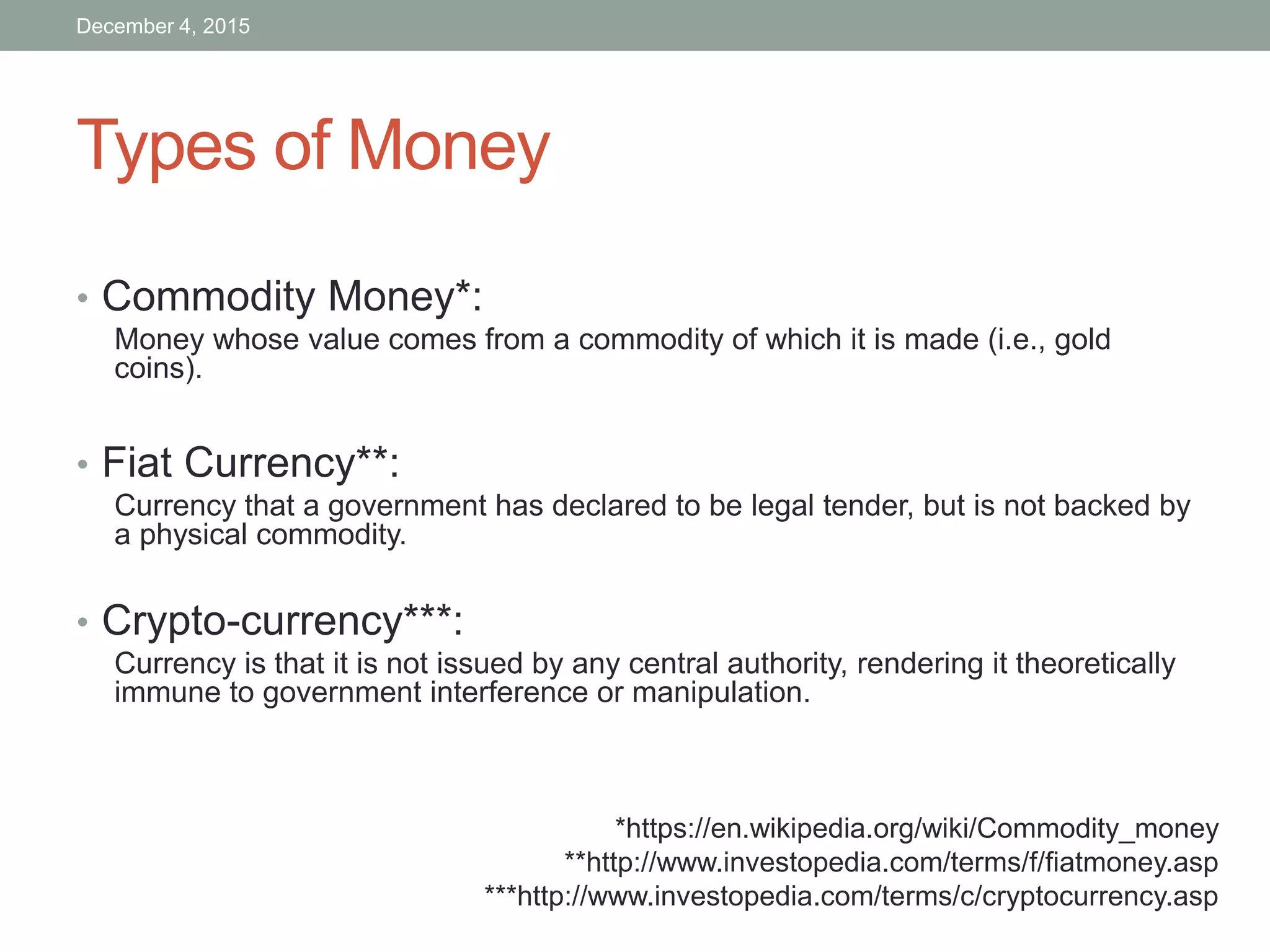 Bitcoin Explained | PPTX