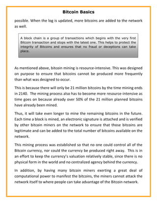 Bitcoin for beginners | PDF