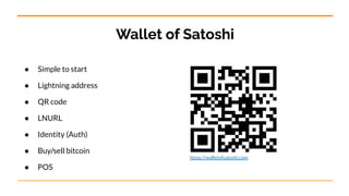 Bitcoin Lightning wallet and tic-tac-toe game XOXO | PPT