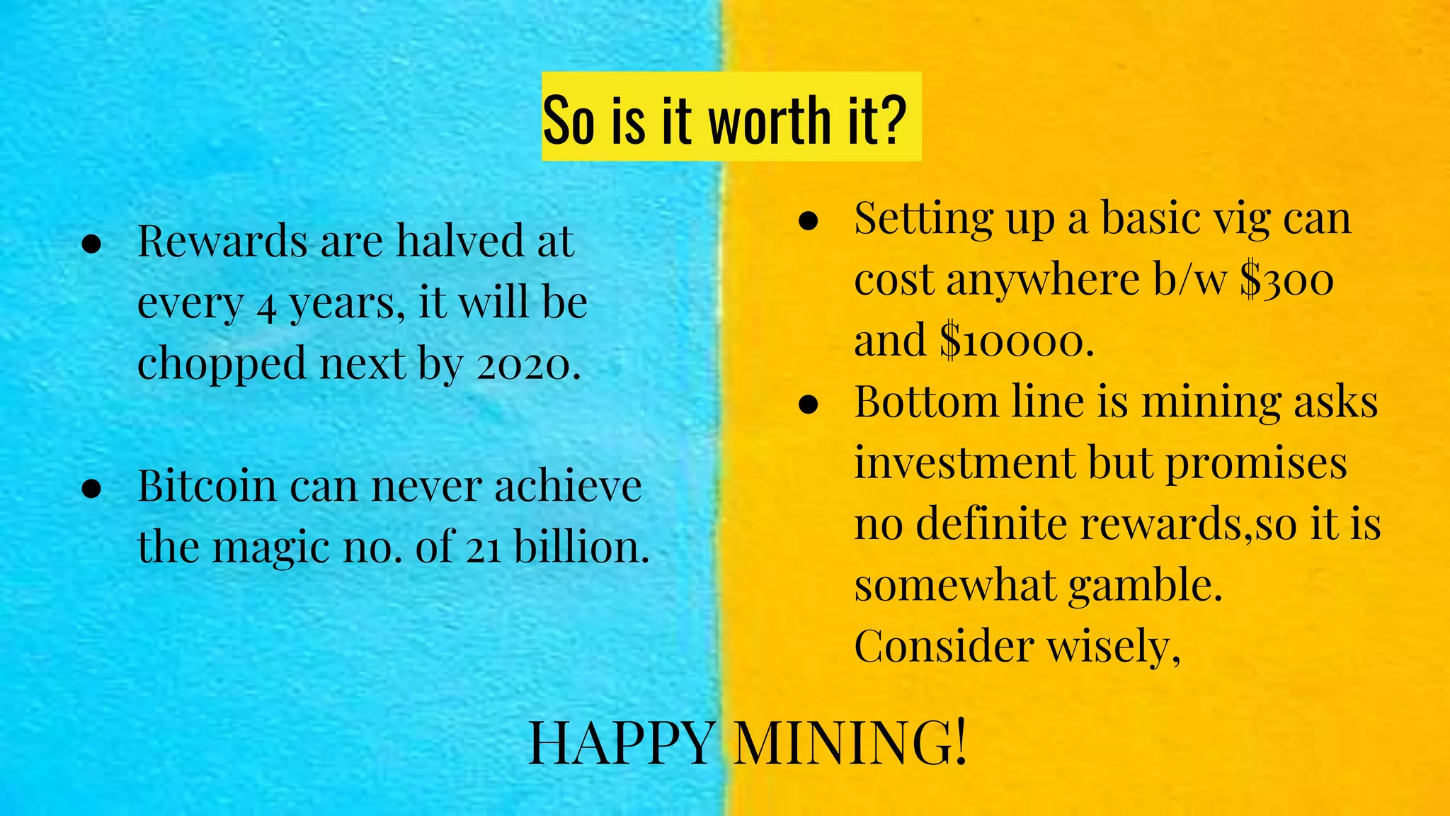 Bitcoin mining basics | PPT