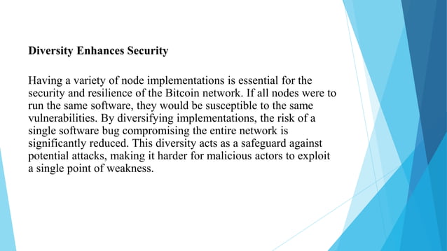 Bitcoin Node Diversity Explained - The Importance Of Different Implement.pptx