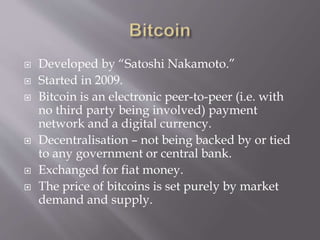 Bitcoin , | PPT