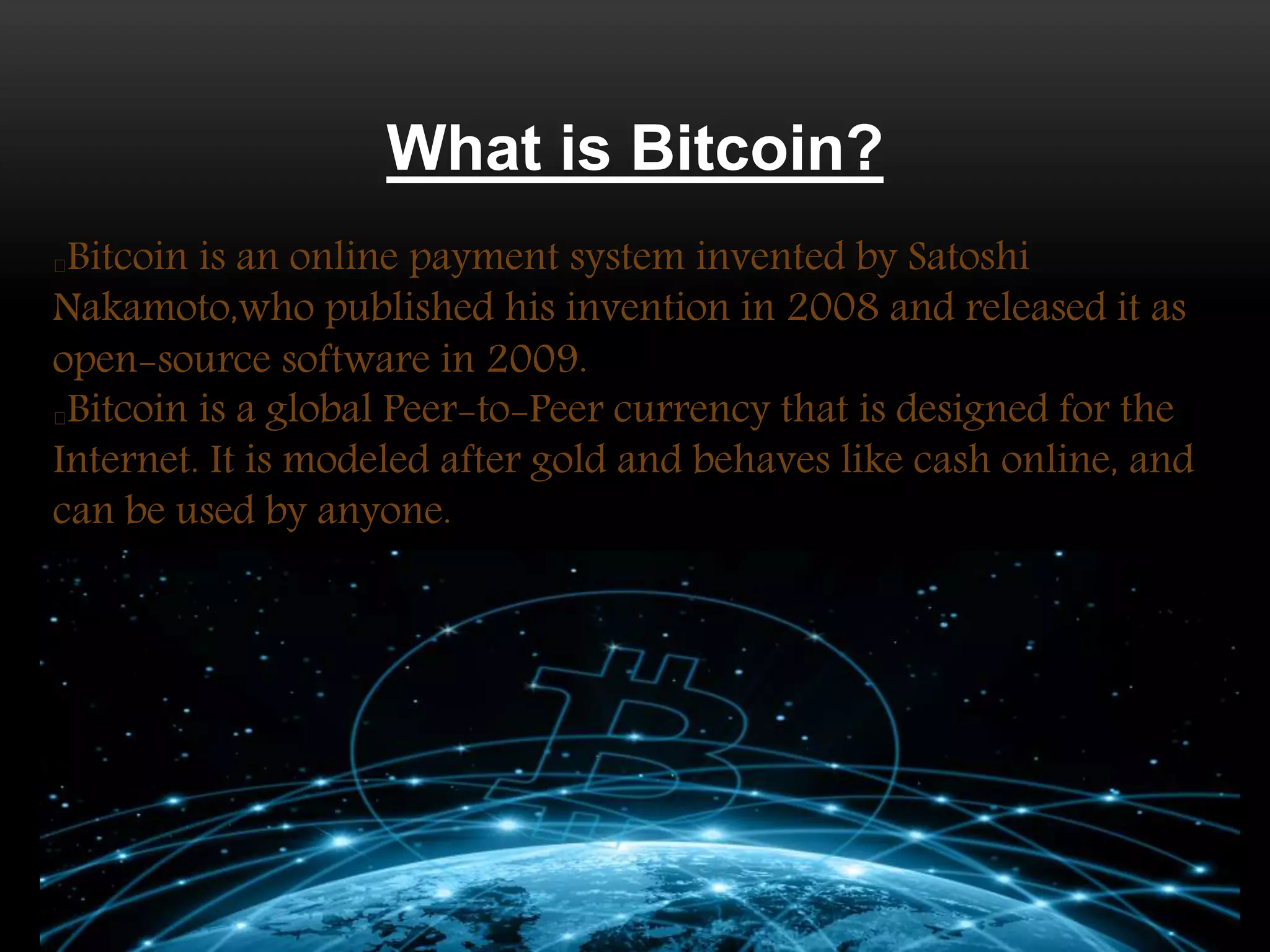 Presentation on Bitcoin | PPT