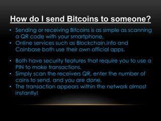 Presentation on Bitcoin | PPT