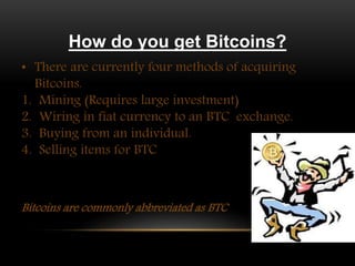 Presentation on Bitcoin | PPT
