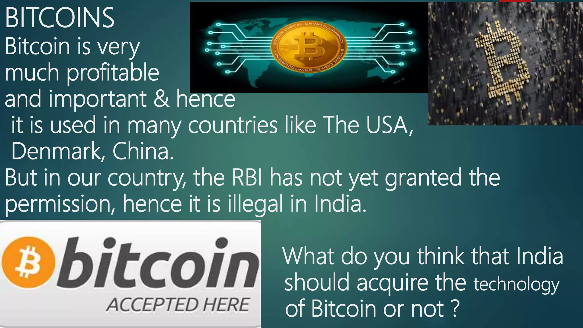 Bitcoin presentation | PPTX