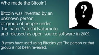 Bitcoin presentation | PPTX