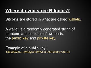 Bitcoin Presentation: the technology and its application in finance ...