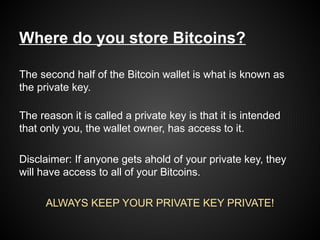 Bitcoin Presentation: the technology and its application in finance ...