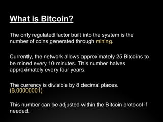 Bitcoin presentation | PPT