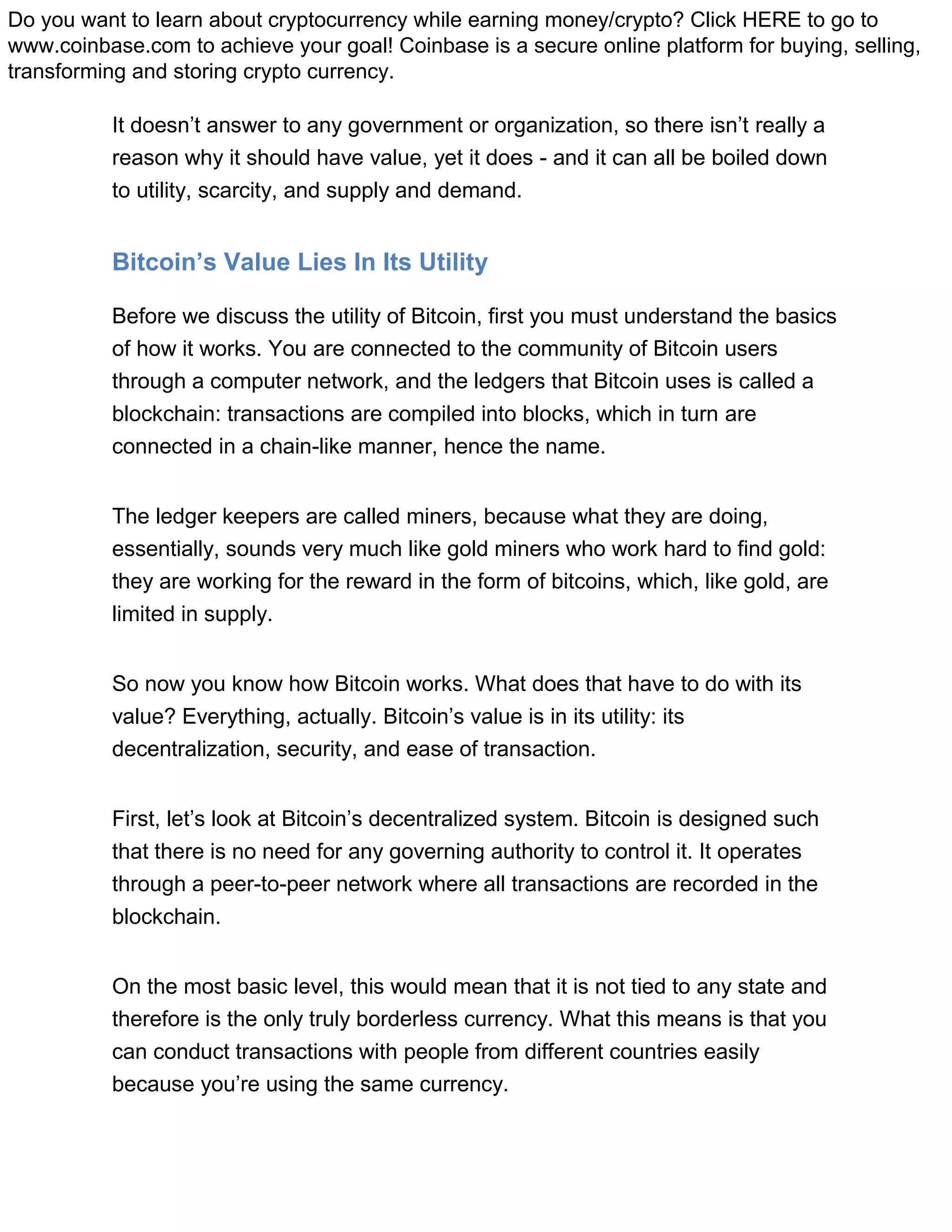 Bitcoin profit secrets | PDF