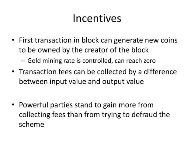 BitCoin explained | PPT