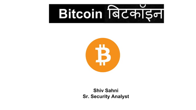Bitcoins: Application of blockchain technology | PPT