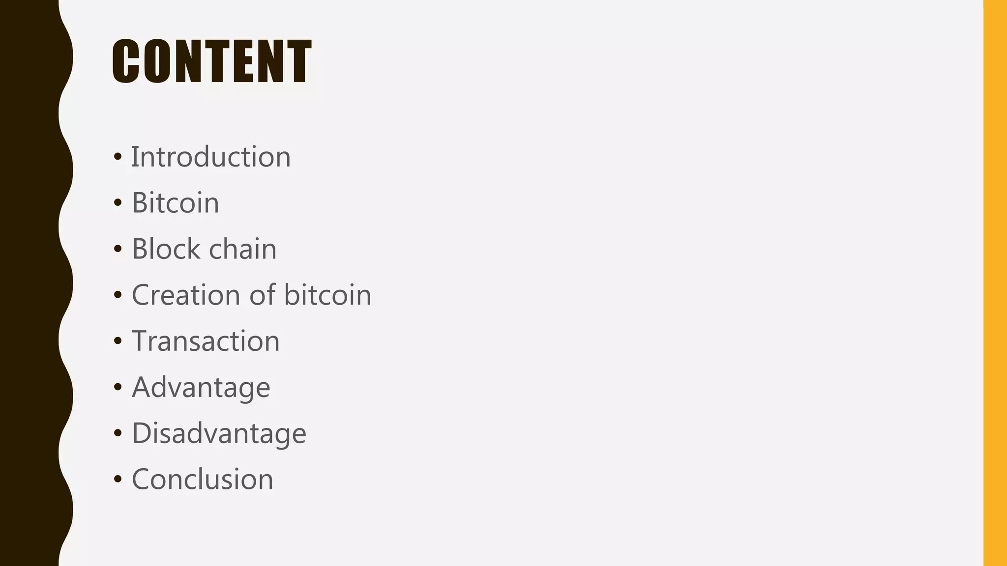 introduction to bitcoin | PPT