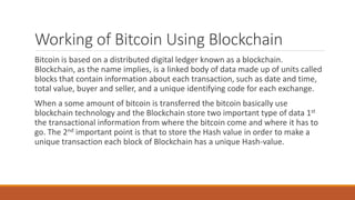 Bitcoin Transparency Using Blockchain.pptx