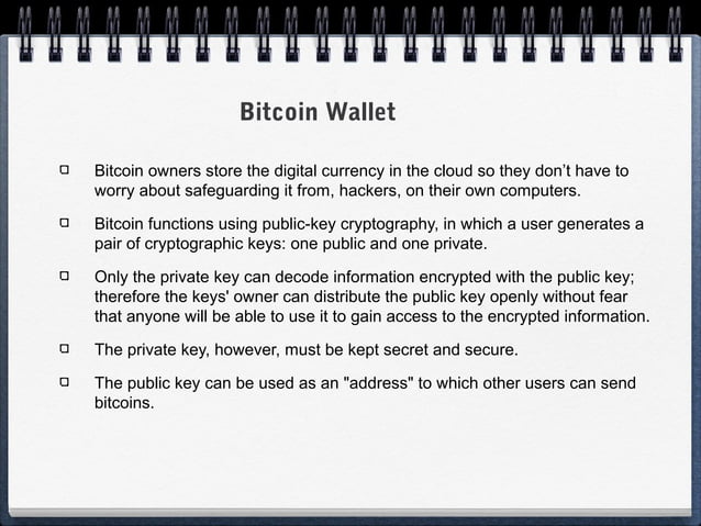 Bitcoin A General Overview | PPT