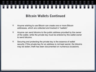 Bitcoin A General Overview | PPT
