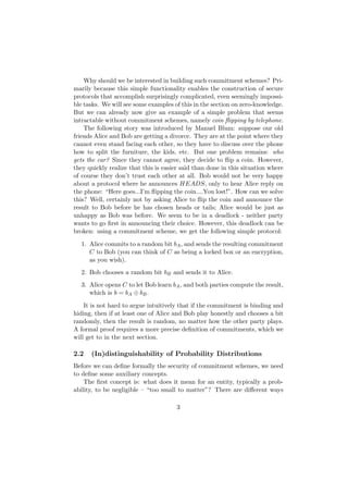 Bit commitment | PDF