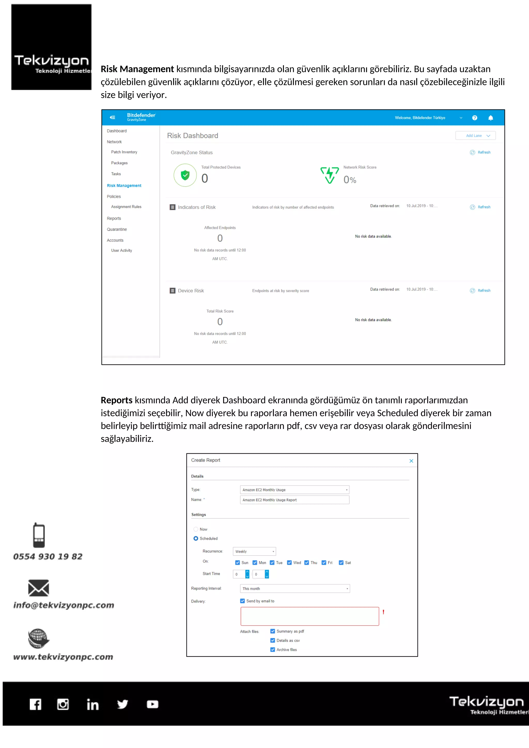 Bitdefender gravityzone yapılandırma_tekvizyon | PDF