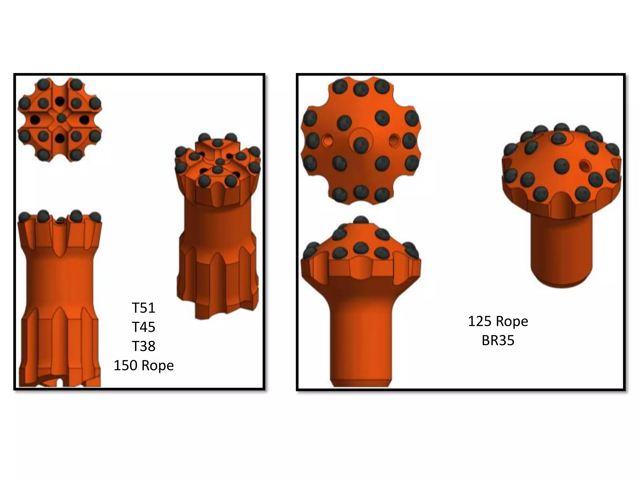 New Brunner & Lay top hammer bit designs | PPTX