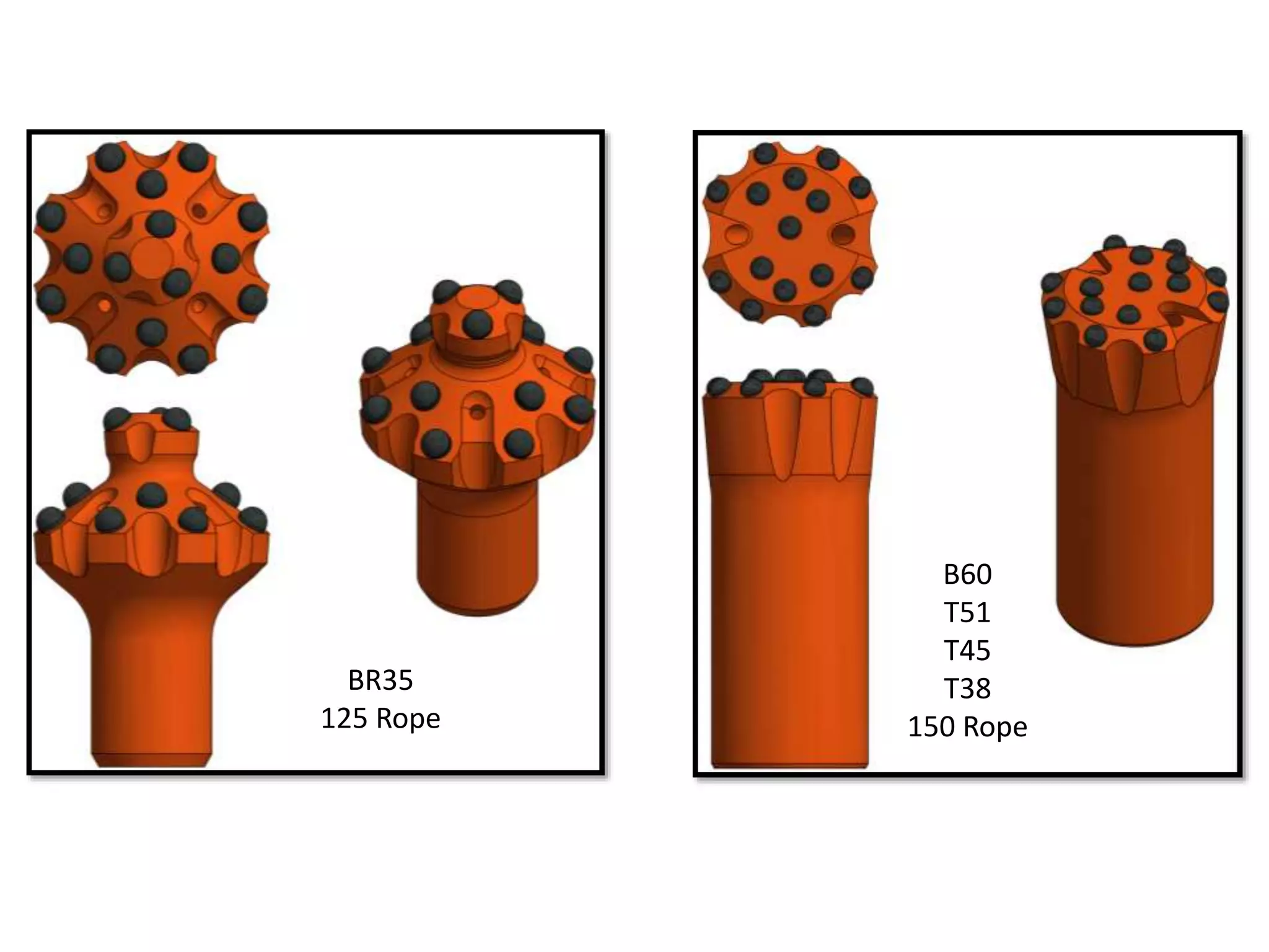 New Brunner & Lay top hammer bit designs | PPTX