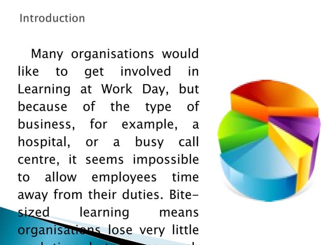 Bite size learning | PPT