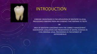 Bite marks in forensic odontology- OMandOR | PPTX