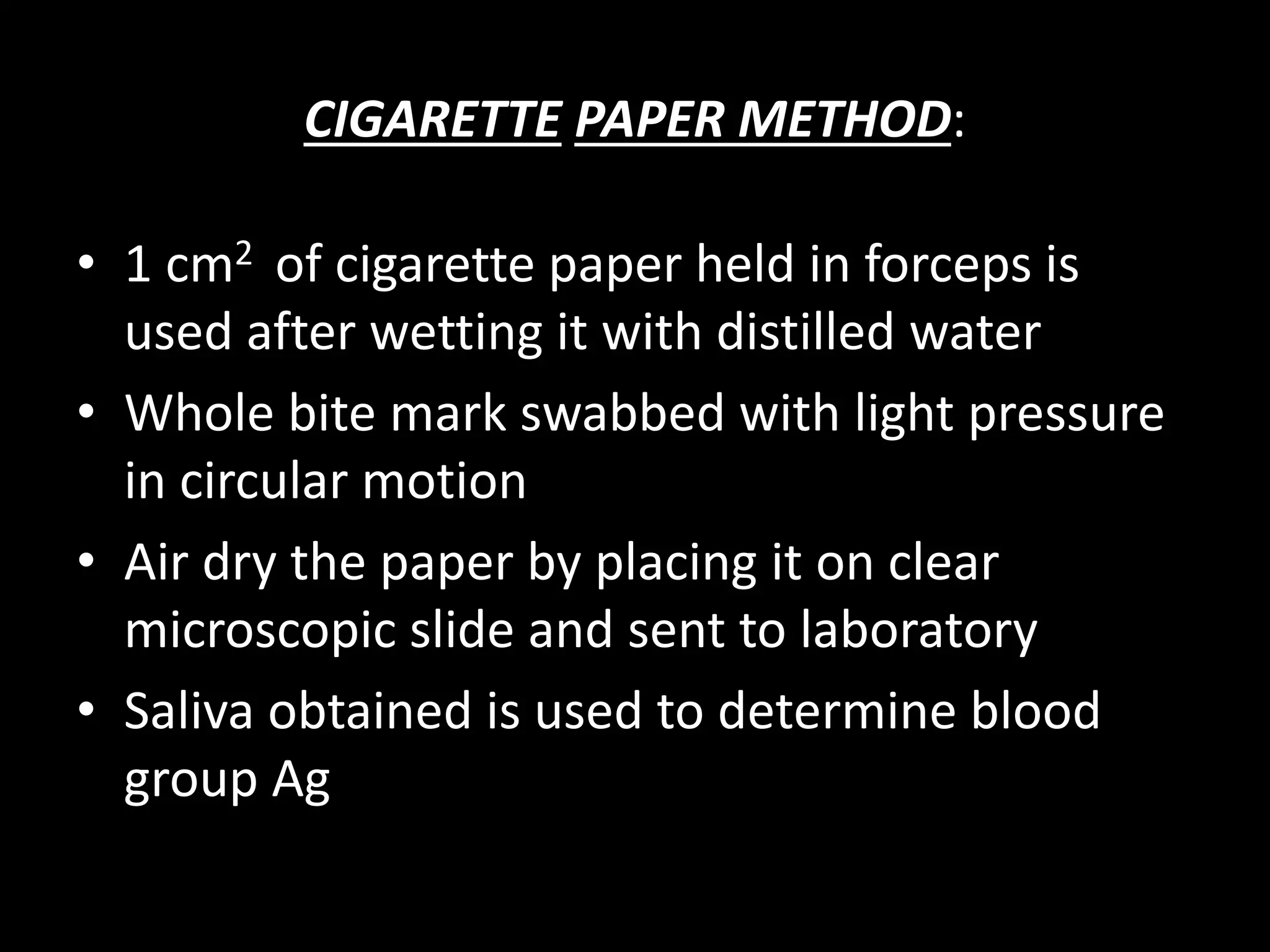 Bite Marks (FORENSIC DENTISTRY) | PPTX