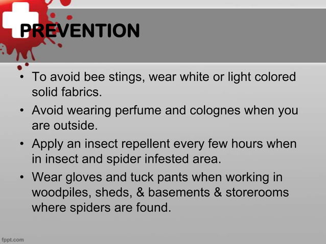 Bites first aid | PPTX