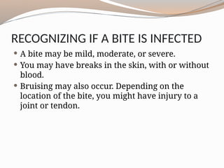 Physical Education 4 - BITES and POISONING.pptx