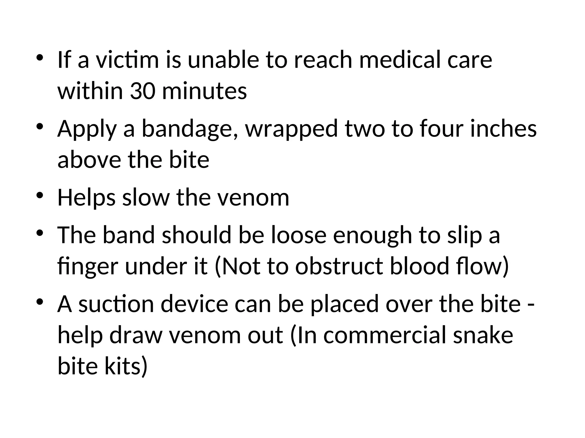 BITES + STINGS ppt.ppt first Aid and BLS | PPT