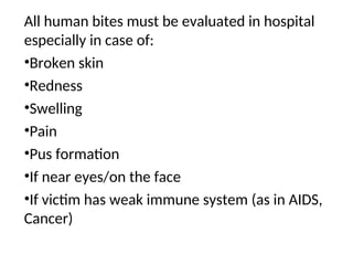 BITES + STINGS ppt.ppt first Aid and BLS | PPT