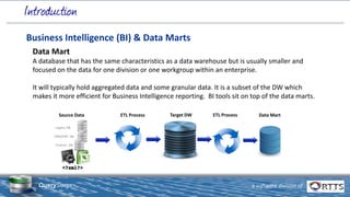 Fundamentals of BI Report Testing - Module 1 | PPTX
