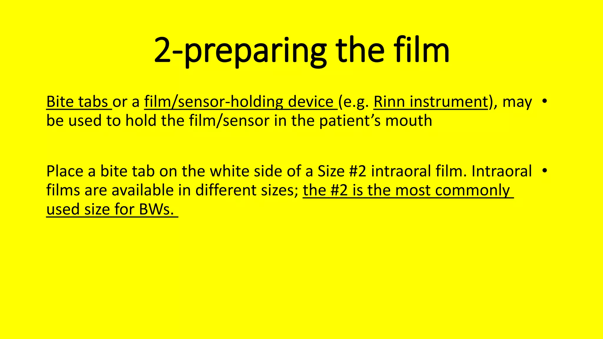 Bitewing radiographry | PPTX | Dental Health | Diseases and Conditions