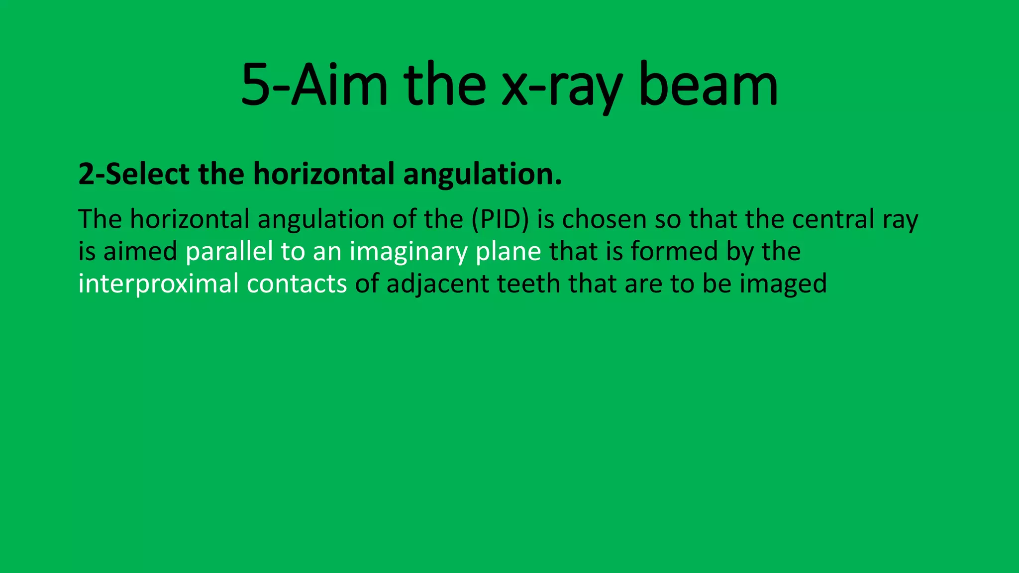 Bitewing radiographry | PPTX