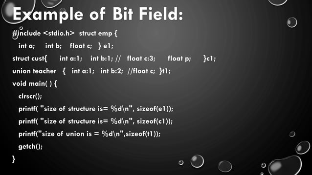 Bit field enum and command line arguments | PDF | Programming Languages | Computing