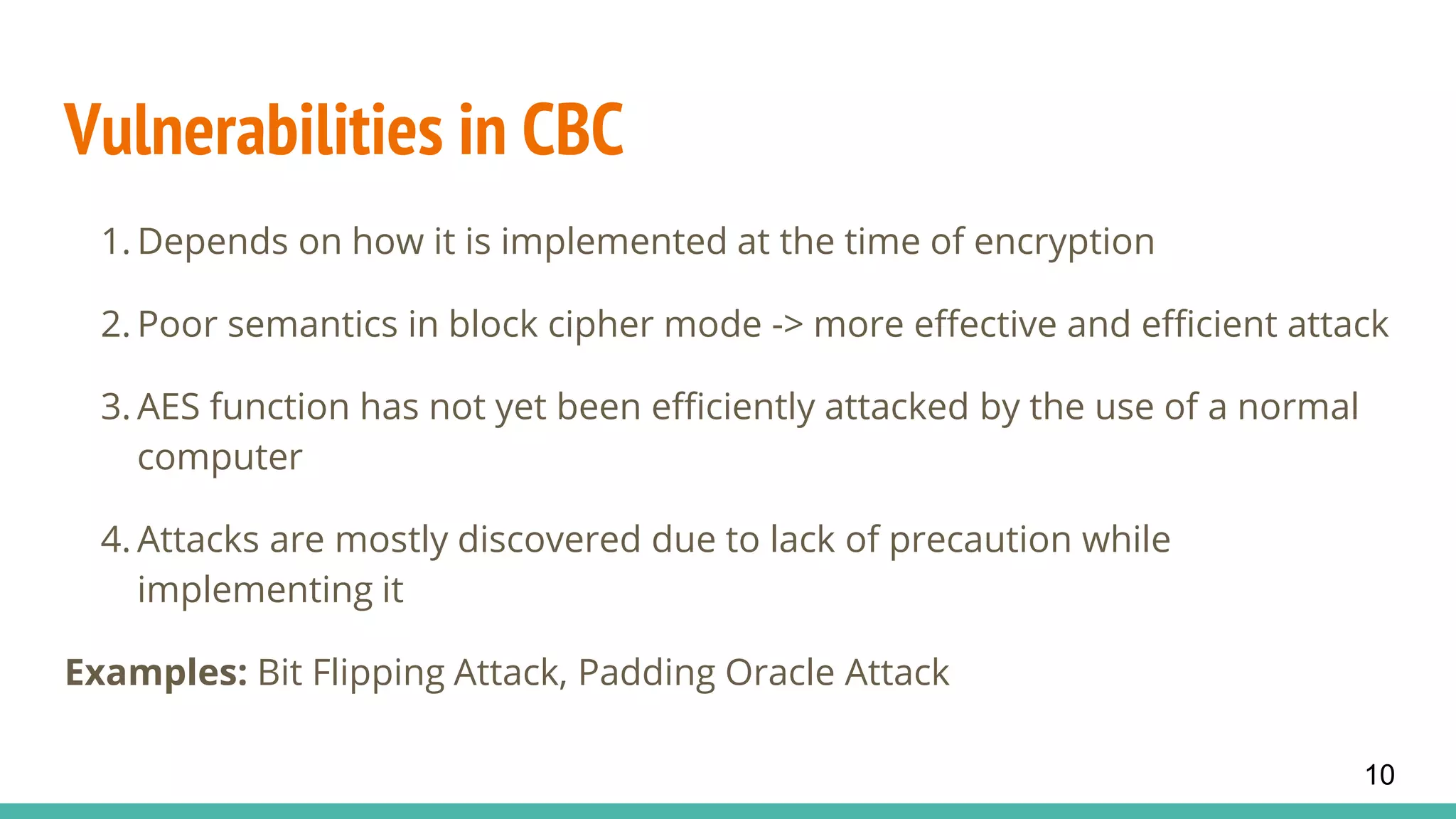 Bit flipping attack on aes cbc - ashutosh ahelleya | PPTX