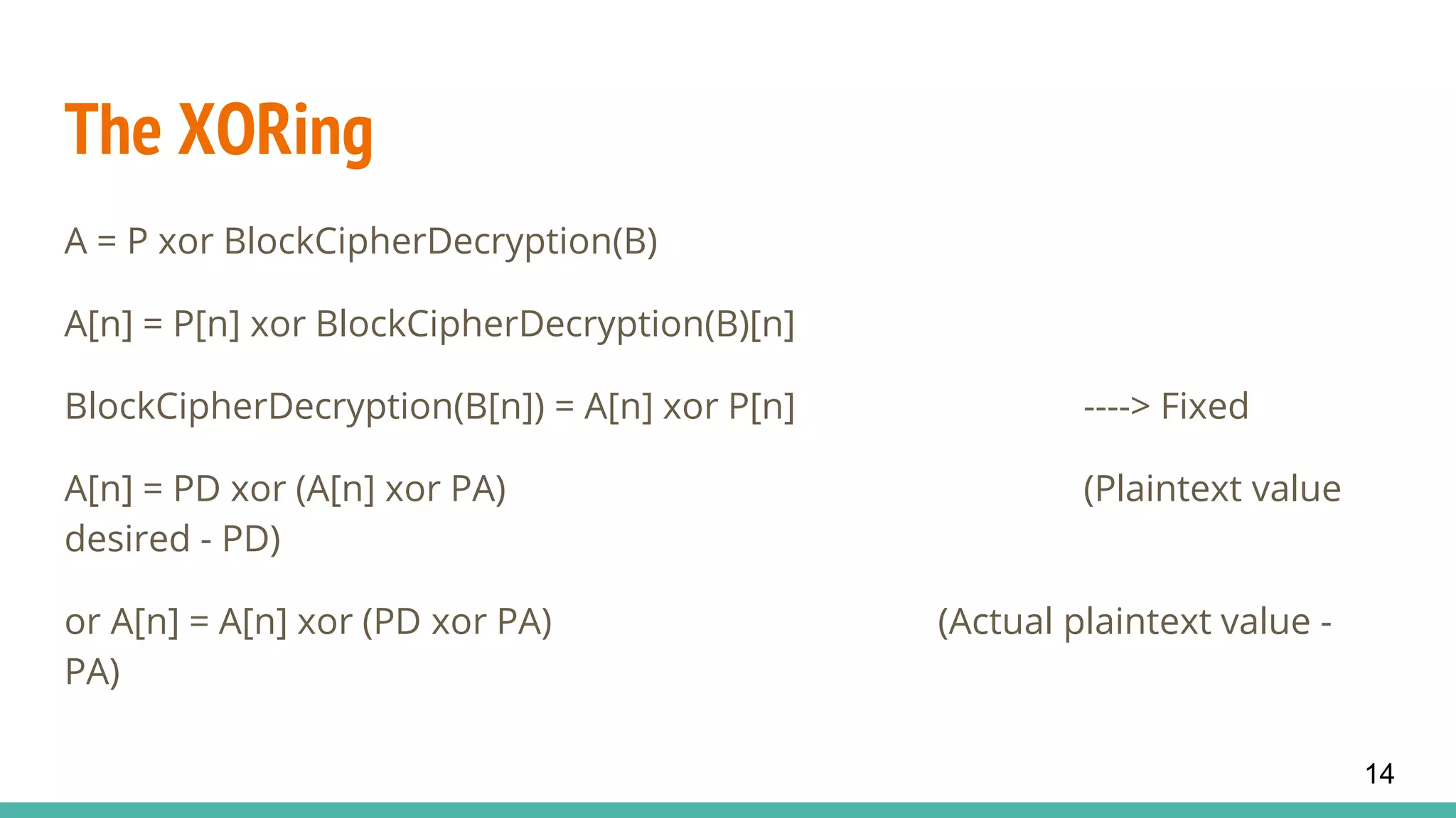 Bit flipping attack on aes cbc - ashutosh ahelleya | PPTX