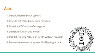 Bit flipping attack on aes cbc - ashutosh ahelleya | PPTX