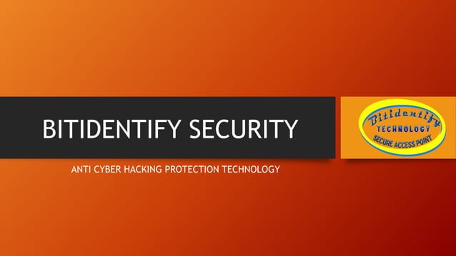Bitidentify Security Technology | PDF | Computing | Technology & Computing