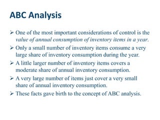 Application of AHP and ABC Approximationess for Equipment Stock ...